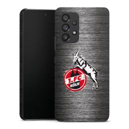 DeinDesign Galaxy A53 5G Handy Premium Case Smartphone Handyh&uuml;lle Schutzh&uuml;lle gl&auml;nzend Metallic Look Official Licensed Product 1. Fc K&ouml;ln Premium Case