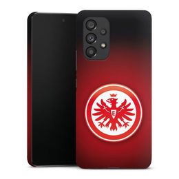 DeinDesign Galaxy A53 5G Handy Premium Case Smartphone Handyh&uuml;lle Schutzh&uuml;lle gl&auml;nzend Coat Of Arms Eintracht Frankfurt Official Licensed Product Premium Case