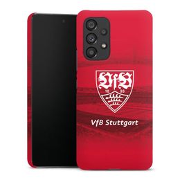 DeinDesign Galaxy A53 5G Handy Premium Case Smartphone Handyh&uuml;lle Schutzh&uuml;lle matt Official Licensed Product Vfb Stuttgart Stadium Premium Case