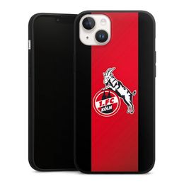 DeinDesign iPhone 14 Handy Premium Silikon H&uuml;lle Handyh&uuml;lle schwarz Case 1. Fc K&ouml;ln Billy Goat Hennes Official Licensed Product Silikon Premium Case