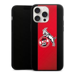 DeinDesign iPhone 15 Pro Max Handy Premium Silikon H&uuml;lle Handyh&uuml;lle schwarz Case 1. Fc K&ouml;ln Billy Goat Hennes Official Licensed Product Silikon Premium Case