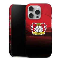 DeinDesign iPhone 16 Pro Handy Premium Case Smartphone Handyh&uuml;lle Schutzh&uuml;lle matt Bayer 04 Leverkusen Official Licensed Product Stadium Premium Case