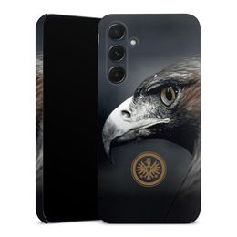DeinDesign Galaxy A55 5G Handy Premium Case Smartphone Handyh&uuml;lle Schutzh&uuml;lle matt Eintracht Frankfurt Eagle Official Licensed Product Premium Case