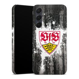 DeinDesign Galaxy A55 5G Handy Premium Case Smartphone Handyh&uuml;lle Schutzh&uuml;lle matt Official Licensed Product Vfb Stuttgart Bundesliga Premium Case