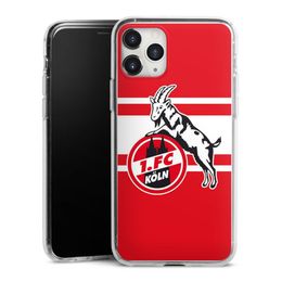 DeinDesign iPhone 11 Pro Max Handy Silikon H&uuml;lle Case transparent Handyh&uuml;lle Official Licensed Product 1. Fc K&ouml;ln Coat Of Arms Silikon Case