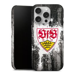 DeinDesign iPhone 16 Pro Handy Premium Case Smartphone Handyh&uuml;lle Schutzh&uuml;lle matt Official Licensed Product Vfb Stuttgart Bundesliga Premium Case