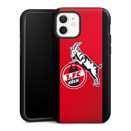 DeinDesign iPhone 12 mini Handy Panzer Handyh&uuml;lle robuste Outdoor H&uuml;lle Schutzh&uuml;lle gl&auml;nzend Official Licensed Product Billy Goat Hennes 1. Fc K&ouml;ln Tough Case
