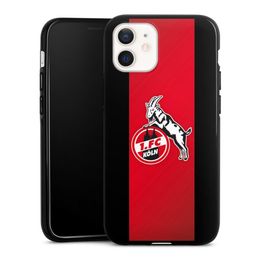 DeinDesign iPhone 12 mini Handy Silikon H&uuml;lle Case schwarz Handyh&uuml;lle Official Licensed Product Billy Goat Hennes 1. Fc K&ouml;ln
