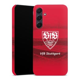DeinDesign Galaxy A55 5G Handy Premium Case Smartphone Handyh&uuml;lle Schutzh&uuml;lle matt Stadium Official Licensed Product Vfb Stuttgart Premium Case