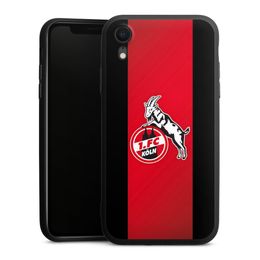 DeinDesign iPhone Xr Handy Premium Silikon H&uuml;lle Handyh&uuml;lle schwarz Case 1. Fc K&ouml;ln Billy Goat Hennes Official Licensed Product Silikon Premium Case