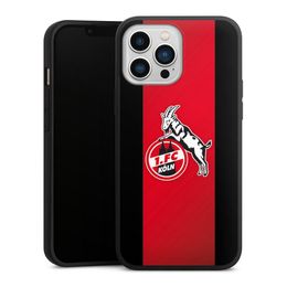 DeinDesign iPhone 13 Pro Max Handy Premium Silikon H&uuml;lle Handyh&uuml;lle schwarz Case 1. Fc K&ouml;ln Billy Goat Hennes Official Licensed Product Silikon Premium Case