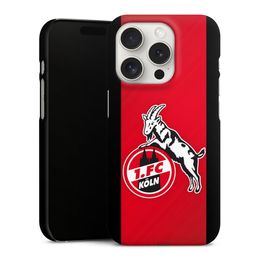 DeinDesign iPhone 15 Pro Handy Premium Case Smartphone Handyh&uuml;lle Schutzh&uuml;lle matt 1. Fc K&ouml;ln Billy Goat Hennes Official Licensed Product Premium Case