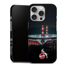 DeinDesign iPhone 16 Pro Handy Premium Case Smartphone Handyh&uuml;lle Schutzh&uuml;lle matt Stadium 1. Fc K&ouml;ln Official Licensed Product Premium Case