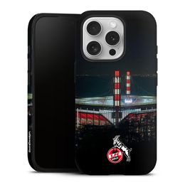 DeinDesign iPhone 16 Pro Handy Panzer Handyh&uuml;lle robuste Outdoor H&uuml;lle Schutzh&uuml;lle matt Stadium 1. Fc K&ouml;ln Official Licensed Product Tough Case