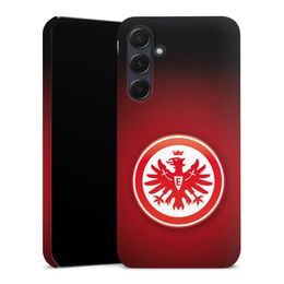 DeinDesign Galaxy A55 5G Handy Premium Case Smartphone Handyh&uuml;lle Schutzh&uuml;lle matt Official Licensed Product Coat Of Arms Eintracht Frankfurt Premium Case