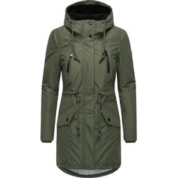 Ragwear Mantel 'Elsien' Damen Größe XS oliv Winterjacke