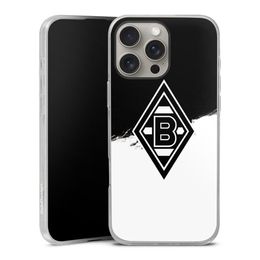 DeinDesign iPhone 16 Pro Max Handy Silikon H&uuml;lle Case transparent Handyh&uuml;lle Bmg Borussia M&ouml;nchengladbach Gladbach Silikon Case