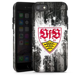 DeinDesign iPhone SE (2020) Handy Panzer Handyh&uuml;lle robuste Outdoor H&uuml;lle Schutzh&uuml;lle matt Vfb Stuttgart Bundesliga Official Licensed Product Tough Case