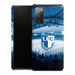 DeinDesign Galaxy S20 FE Handy Premium Case Smartphone Handyh&uuml;lle Schutzh&uuml;lle gl&auml;nzend 1. Fcm Stadium 1. Fc Magdeburg Premium Case
