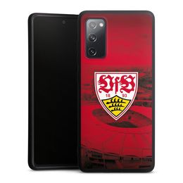 DeinDesign Galaxy S20 FE Handy Premium Silikon H&uuml;lle Handyh&uuml;lle schwarz Case Vfb Stuttgart Official Licensed Product Stadium Silikon Premium Case