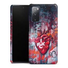DeinDesign Galaxy S20 FE Handy Premium Case Smartphone Handyh&uuml;lle Schutzh&uuml;lle gl&auml;nzend 1. Fc Kaiserslautern Heart 1. Fck Premium Case