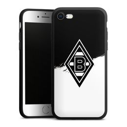 DeinDesign iPhone SE (2020) Handy Premium Silikon H&uuml;lle Handyh&uuml;lle schwarz Case Bmg Borussia M&ouml;nchengladbach Gladbach Silikon Premium Case