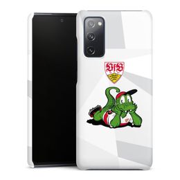 DeinDesign Galaxy S20 FE Handy Premium Case Smartphone Handyh&uuml;lle Schutzh&uuml;lle gl&auml;nzend Vfb Stuttgart Official Licensed Product Mascot Premium Case