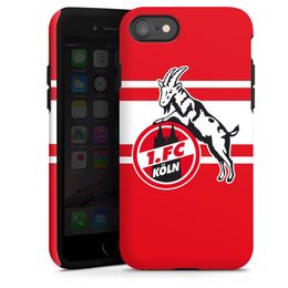 DeinDesign iPhone SE (2020) Handy Panzer Handyh&uuml;lle robuste Outdoor H&uuml;lle Schutzh&uuml;lle matt Official Licensed Product 1. Fc K&ouml;ln Coat Of Arms Tough Case