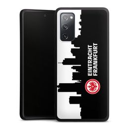 DeinDesign Galaxy S20 FE Handy Premium Silikon H&uuml;lle Handyh&uuml;lle schwarz Case Official Licensed Product Sge Eintracht Frankfurt Silikon Premium Case