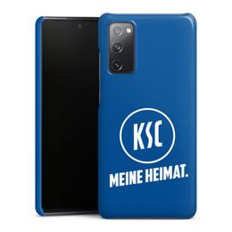 DeinDesign Galaxy S20 FE Handy Premium Case Smartphone Handyh&uuml;lle Schutzh&uuml;lle gl&auml;nzend Karlsruher Sc Statement Ksc Premium Case