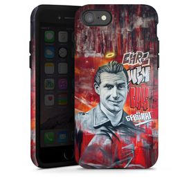 DeinDesign iPhone SE (2020) Handy Panzer Handyh&uuml;lle robuste Outdoor H&uuml;lle Schutzh&uuml;lle matt 1. Fck 1. Fc Kaiserslautern Fritz Walter Tough Case