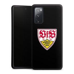 DeinDesign Galaxy S20 FE Handy Premium Silikon H&uuml;lle Handyh&uuml;lle schwarz Case Official Licensed Product Vfb Stuttgart Coat Of Arms Silikon Premium Case