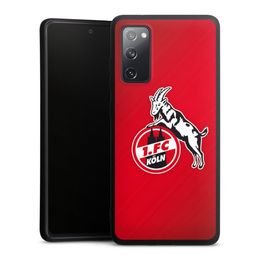 DeinDesign Galaxy S20 FE Handy Premium Silikon H&uuml;lle Handyh&uuml;lle schwarz Case 1. Fc K&ouml;ln Effzeh Official Licensed Product Silikon Premium Case