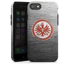 DeinDesign iPhone SE (2020) Handy Panzer Handyh&uuml;lle robuste Outdoor H&uuml;lle Schutzh&uuml;lle matt Sge Eintracht Frankfurt Logo Tough Case