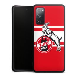 DeinDesign Galaxy S20 FE Handy Premium Silikon H&uuml;lle Handyh&uuml;lle schwarz Case Official Licensed Product 1. Fc K&ouml;ln Coat Of Arms Silikon Premium Case