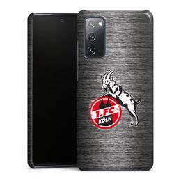 DeinDesign Galaxy S20 FE Handy Premium Case Smartphone Handyh&uuml;lle Schutzh&uuml;lle gl&auml;nzend Official Licensed Product 1. Fc K&ouml;ln Metallic Look Premium Case