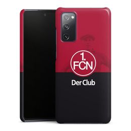 DeinDesign Galaxy S20 FE Handy Premium Case Smartphone Handyh&uuml;lle Schutzh&uuml;lle gl&auml;nzend Official Licensed Product Der Club 1. Fc N&uuml;rnberg Premium Case