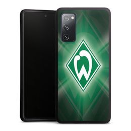 DeinDesign Galaxy S20 FE Handy Premium Silikon H&uuml;lle Handyh&uuml;lle schwarz Case Coat Of Arms Official Licensed Product Sv Werder Bremen Silikon Premium Case