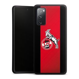 DeinDesign Galaxy S20 FE Handy Premium Silikon H&uuml;lle Handyh&uuml;lle schwarz Case Official Licensed Product Billy Goat Hennes 1. Fc K&ouml;ln Silikon Premium Case