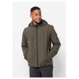 Outdoorjacke Jack Wolfskin "TEXTOR JKT M" Gr. S (48), braun (cold, coffee) Herren Jacken