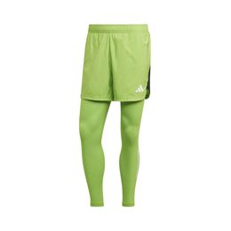 adidas Performance Sporthose Herren Größe XL grün / schwarz / weiß
