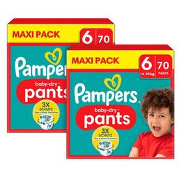 Pampers Baby Dry Pants Gr. 6 Extra Large Maxi Pack 2er Set