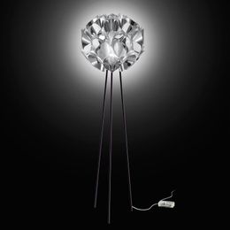 Slamp FLORA Stehleuchte mit Dimmer, FLOFM00SLV00000000EU,