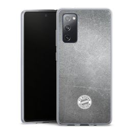 DeinDesign Galaxy S20 FE Handy Silikon H&uuml;lle Case transparent Handyh&uuml;lle Concrete Fcb Fc Bayern M&uuml;nchen Silikon Case
