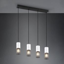 Trio Leuchten Tosh Pendelleuchte, E27, 4-flammig, 304300434,