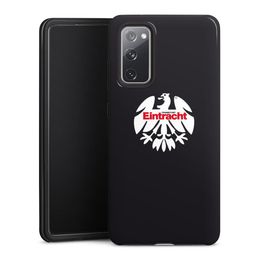 DeinDesign Galaxy S20 FE 5G Handy Panzer Handyh&uuml;lle robuste Outdoor H&uuml;lle Schutzh&uuml;lle gl&auml;nzend Eagle Logo Retro Tough Case