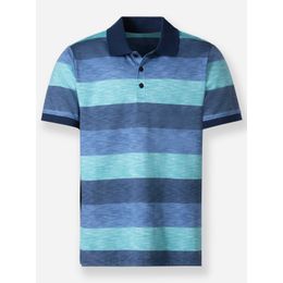 Catamaran Herren Kurzarm-Poloshirt, dunkelblau-gestreift, Gr&ouml;&szlig;e 52/54