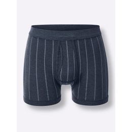 w&auml;schepur men Herren Hose kurz, marine-gestreift, Gr&ouml;&szlig;e 9