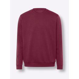 WITT Herren Sweatshirt, bordeaux, Gr&ouml;&szlig;e 56/58