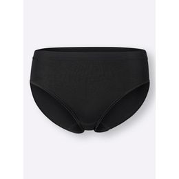w&auml;schepur w&auml;schepur Damen Slip mit elastischen Abschl&uuml;ssen, schwarz, Gr&ouml;&szlig;e 48